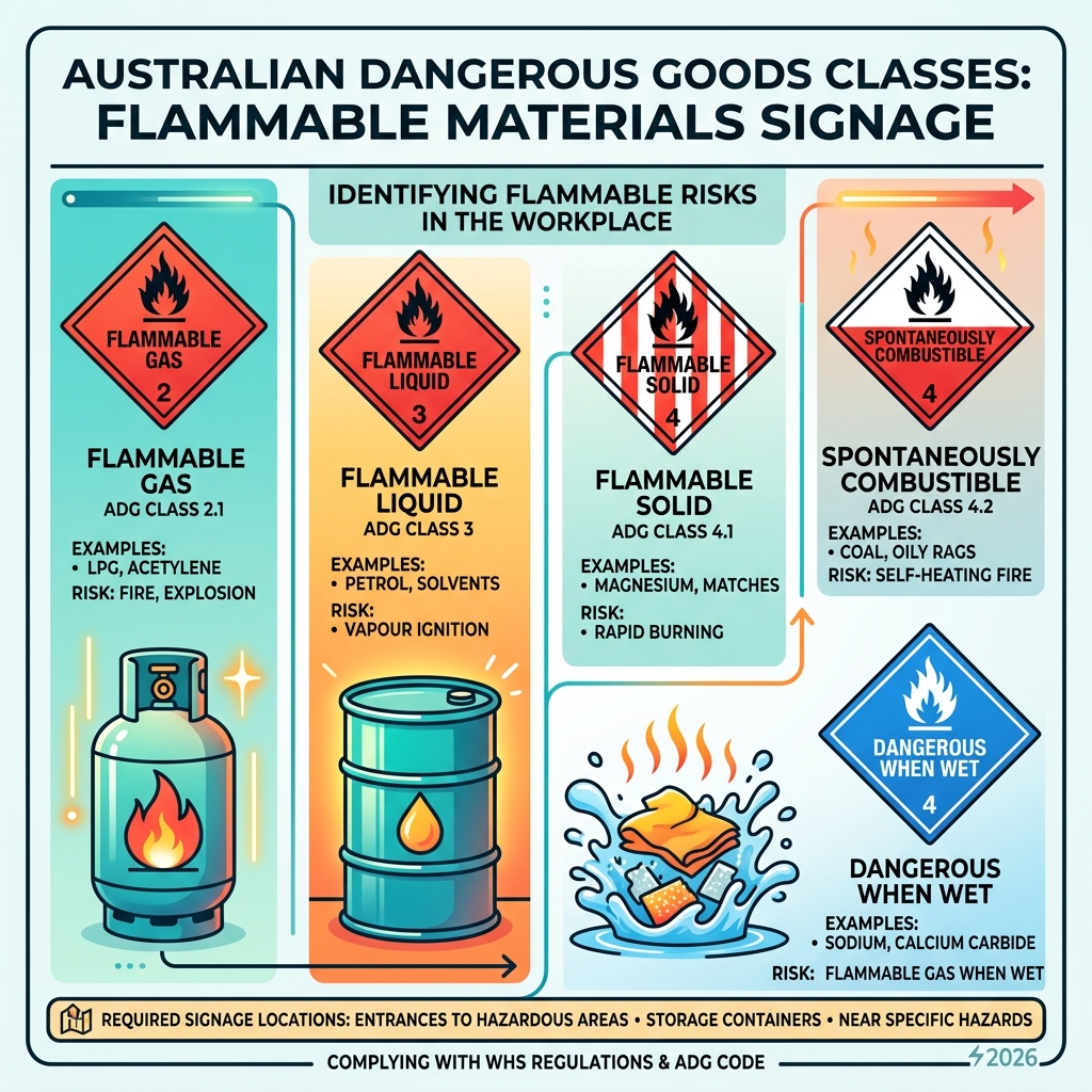 Top 5 Flammable Materials Signs Guide — Pinnacle Signage