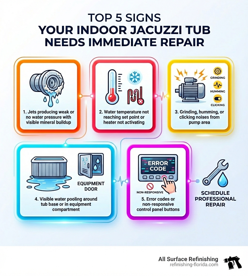 The 3 Best Indoor Jacuzzi Tub Repair Services Compared - All Surface ...