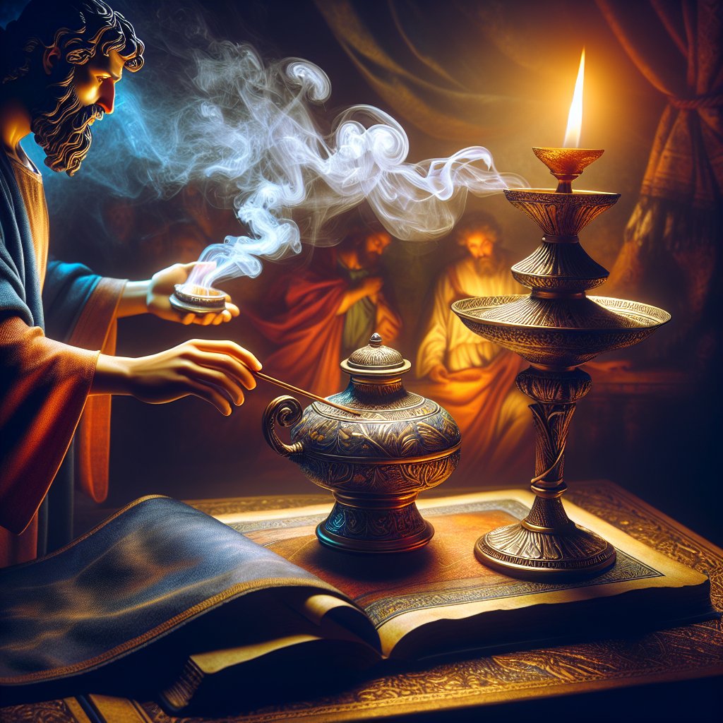 Exodus 30:8 Artwork | Bible Art