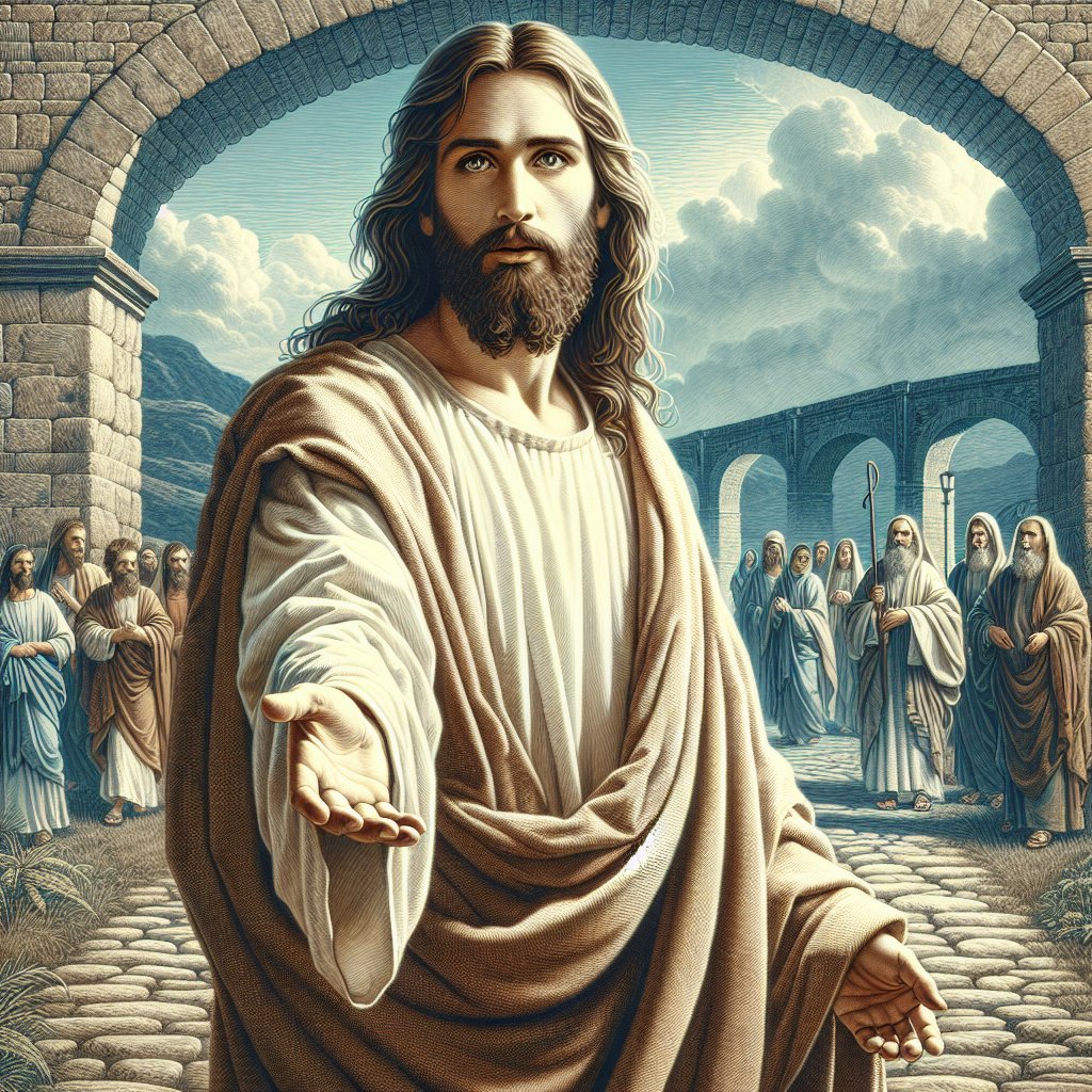 Jesus calling to fol | Bible Art