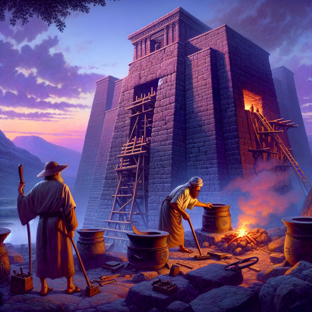 Nehemiah 3:11 Artwork | Bible Art