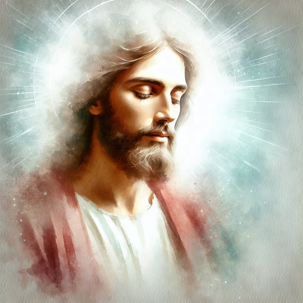 Jesus as the Light o | Bible Art