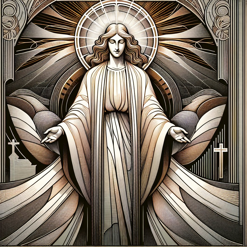 Jesus as the Light o | Bible Art