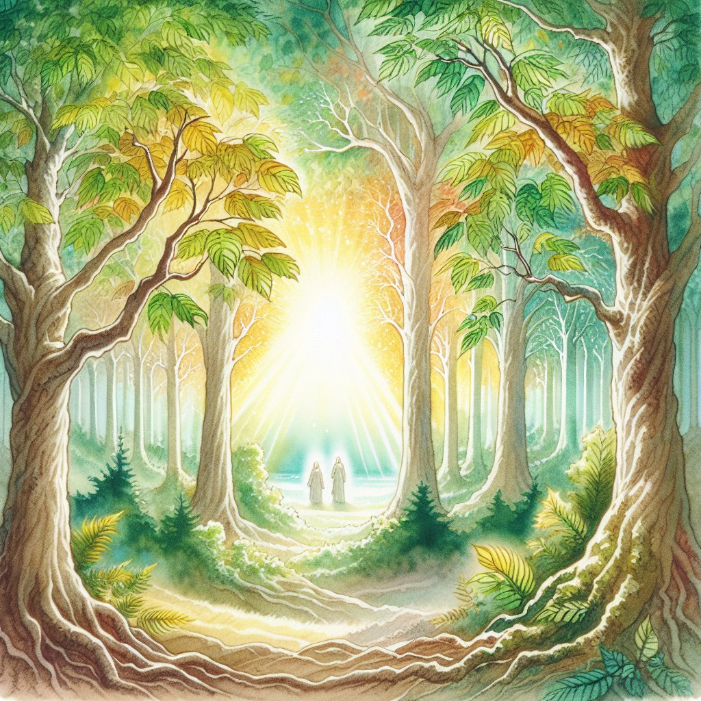 Jesus as the Light o | Bible Art