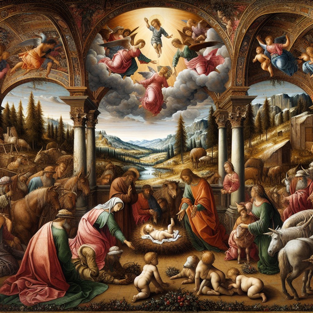Birth of Jésus | Bible Art