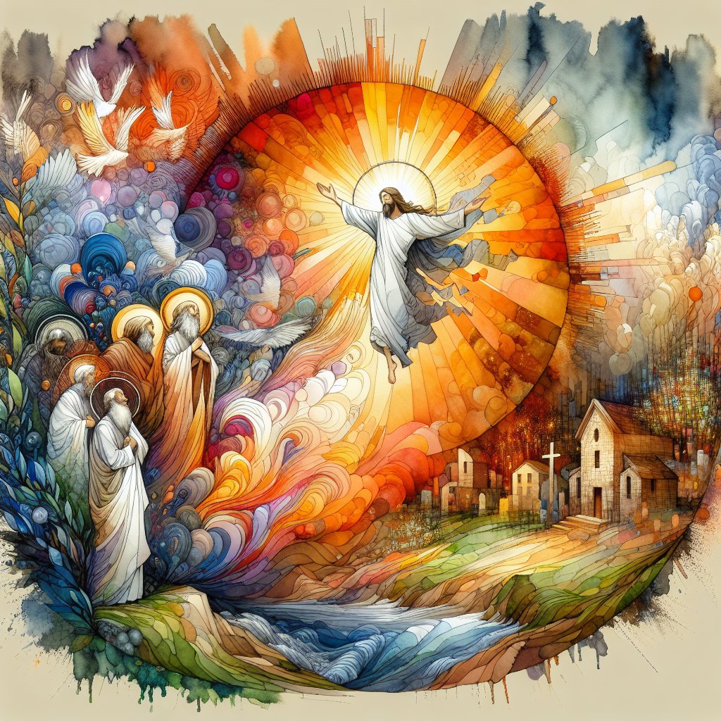 The Nativity scene w | Bible Art