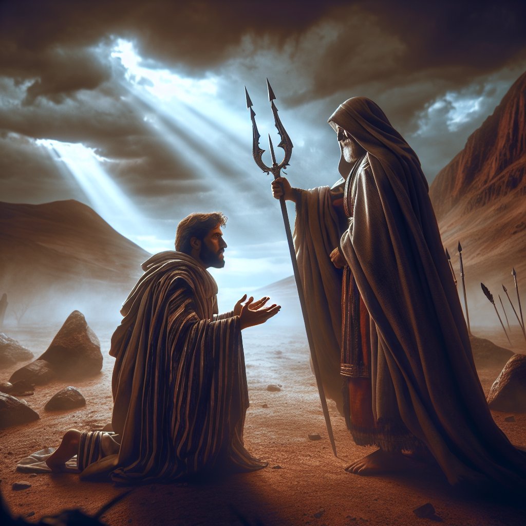 1 Samuel 26:8 Artwork | Bible Art