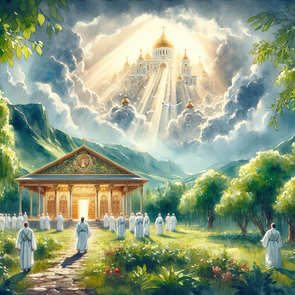 2 Chronicles 5:1 Artwork | Bible Art