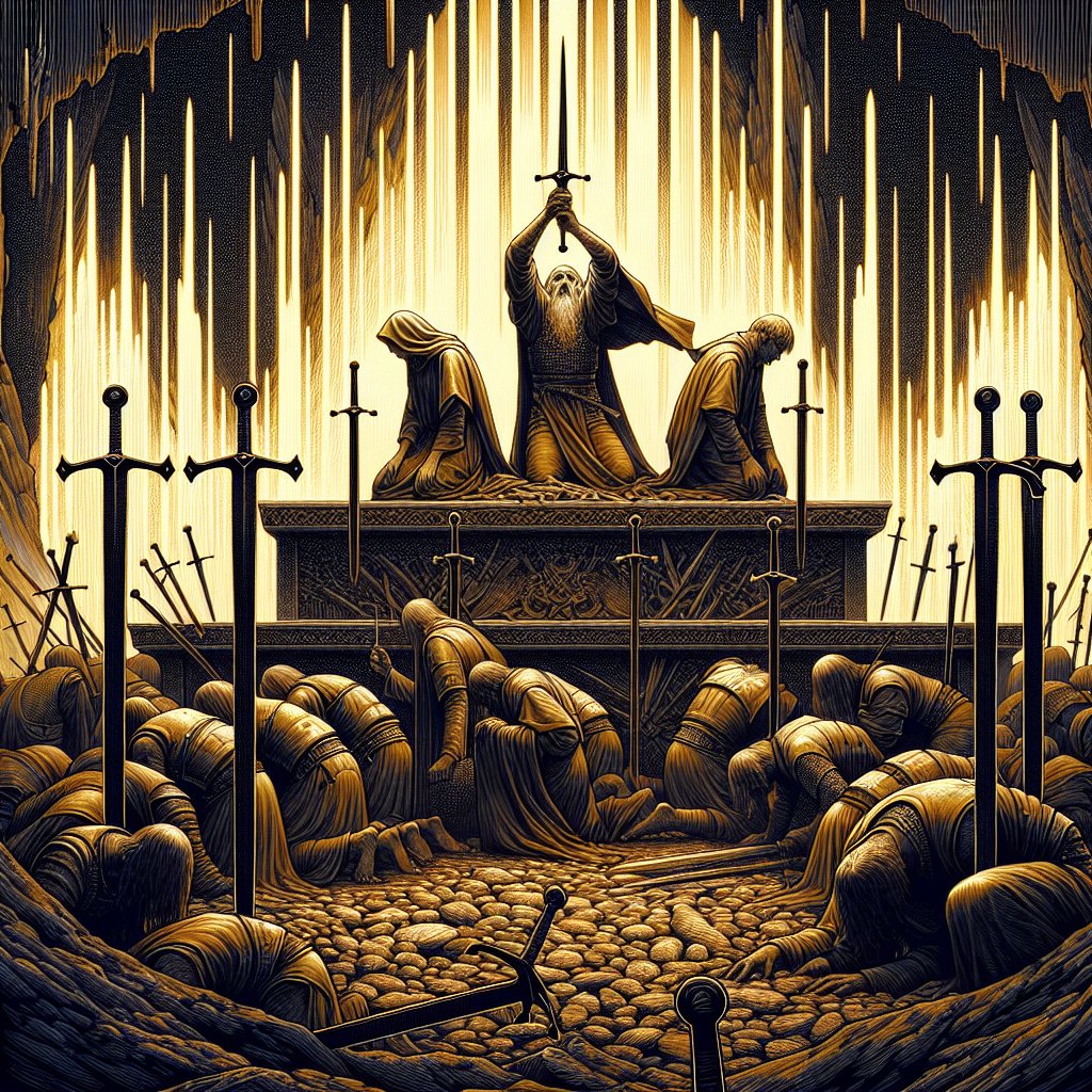 2 Chronicles 29:8 Artwork | Bible Art