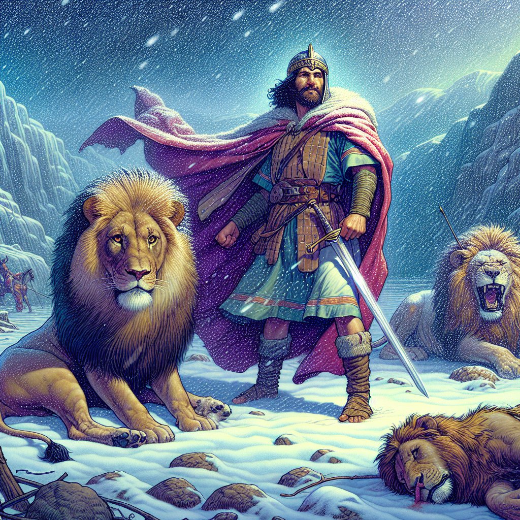 2 Samuel 23:20 Artwork | Bible Art