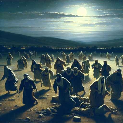 Judges 9:24 Artwork | Bible Art