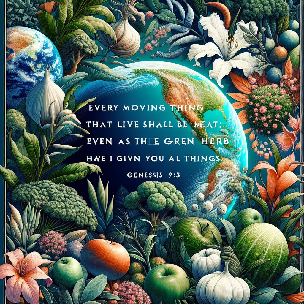 Genesis 9:3 Artwork | Bible Art