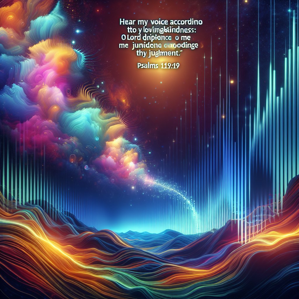 Psalms 119:149 Artwork | Bible Art