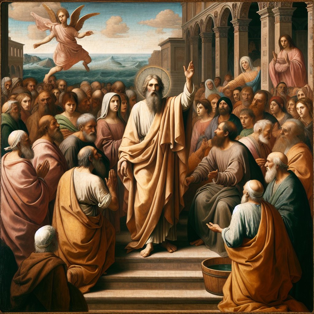 Acts 2:41-42 Artwork | Bible Art