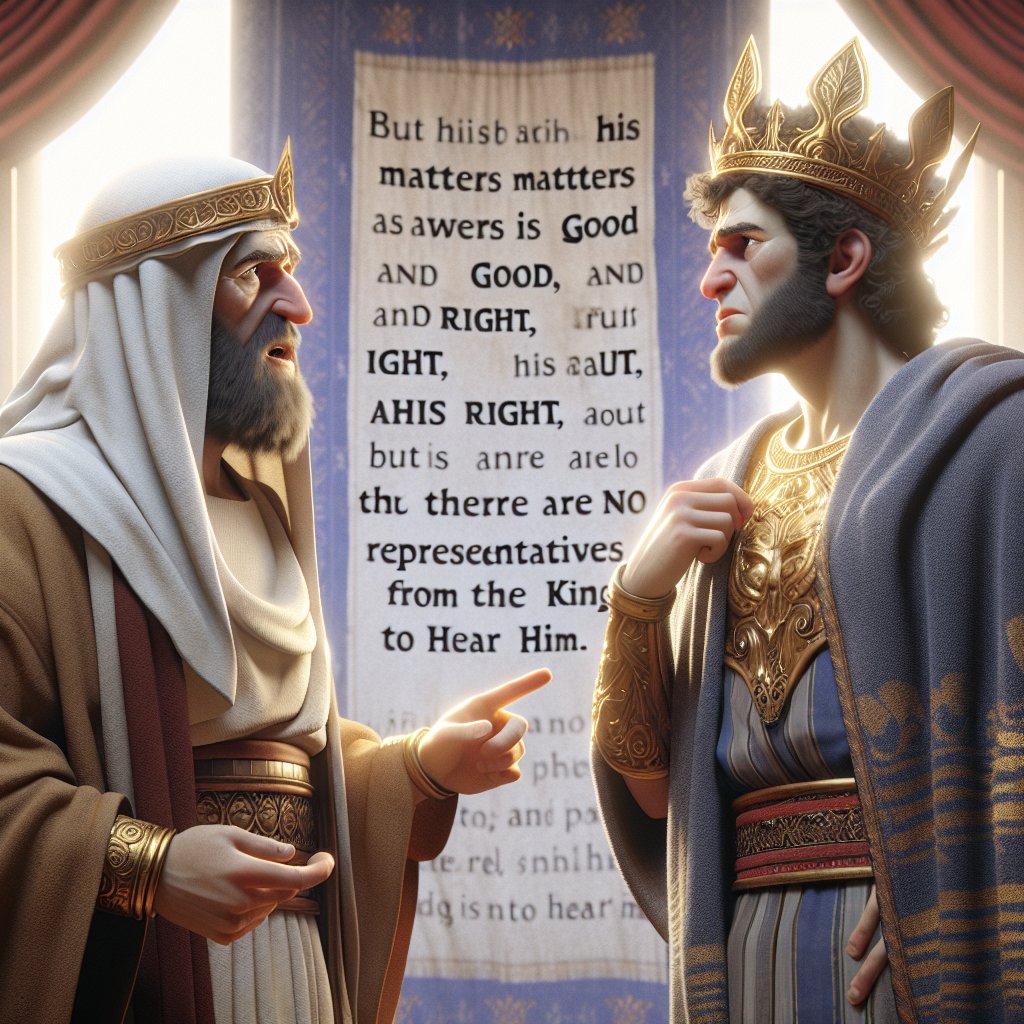 2 Samuel 15:3 Artwork | Bible Art