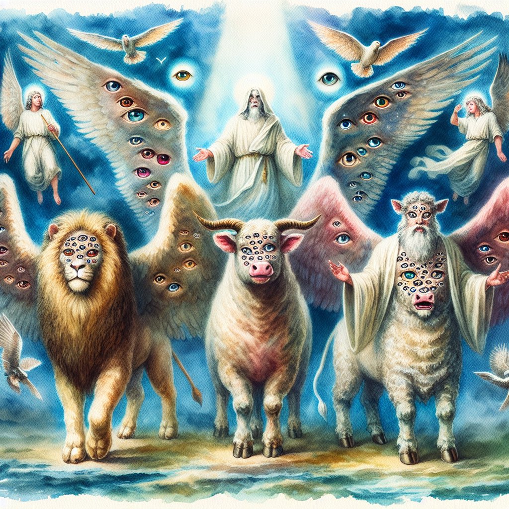 Revelation 4:6 Artwork | Bible Art