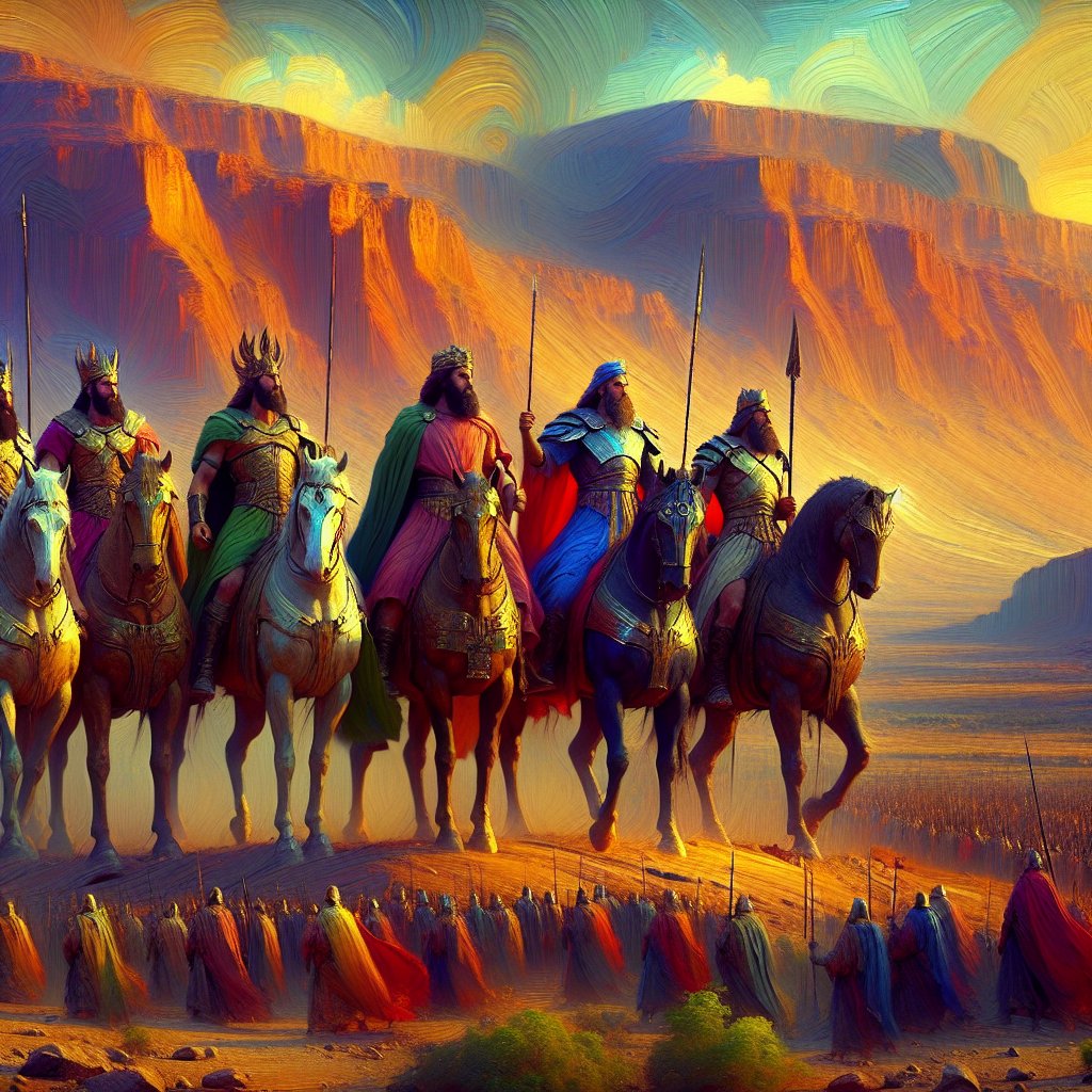 Genesis 14:8 Artwork | Bible Art