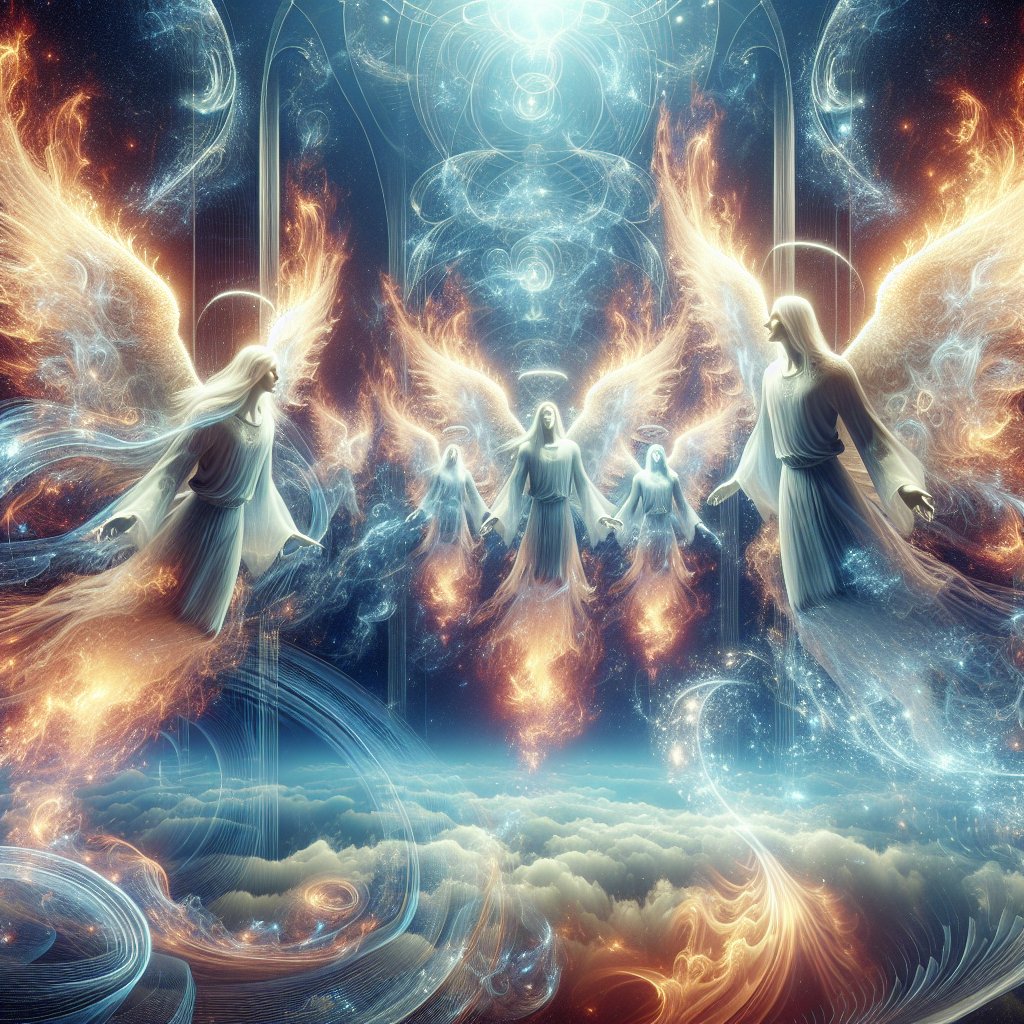 Hebrews 1:7 Artwork | Bible Art