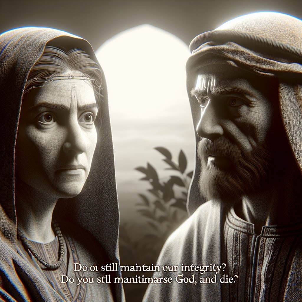 Job 2:6 Artwork | Bible Art