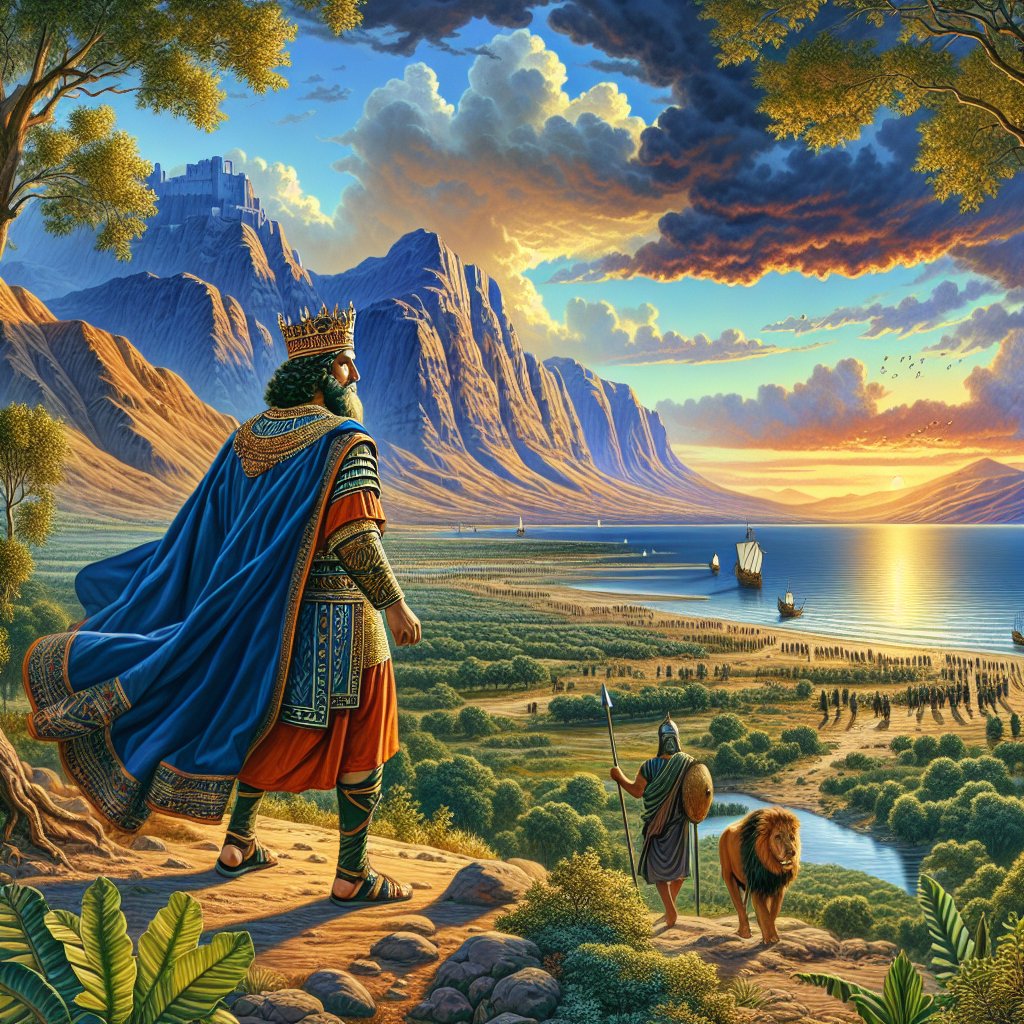 2 Chronicles 17:17 Artwork | Bible Art