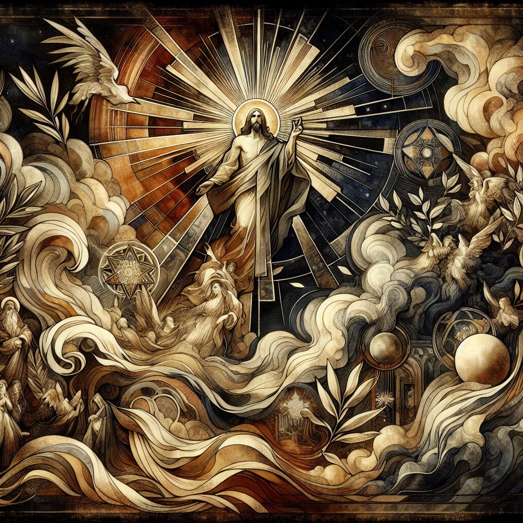 Jesus as the Light o | Bible Art