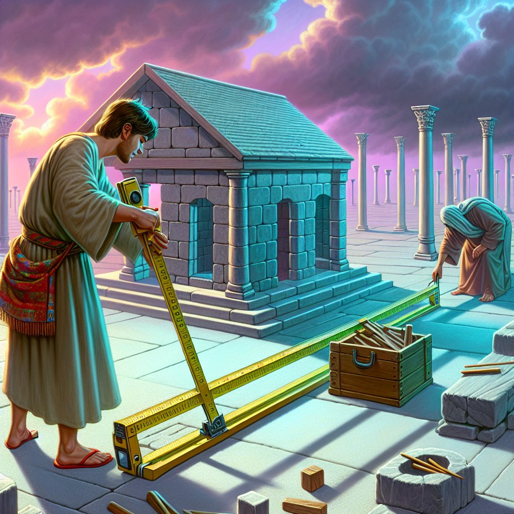 Ezekiel 41:12 Artwork | Bible Art