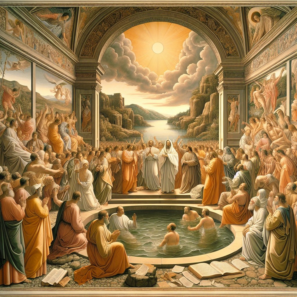 Acts 2:41-42 Artwork | Bible Art