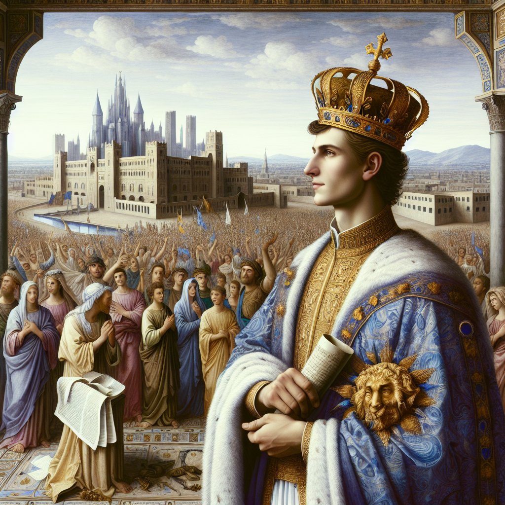 Esther 8:15 Artwork | Bible Art