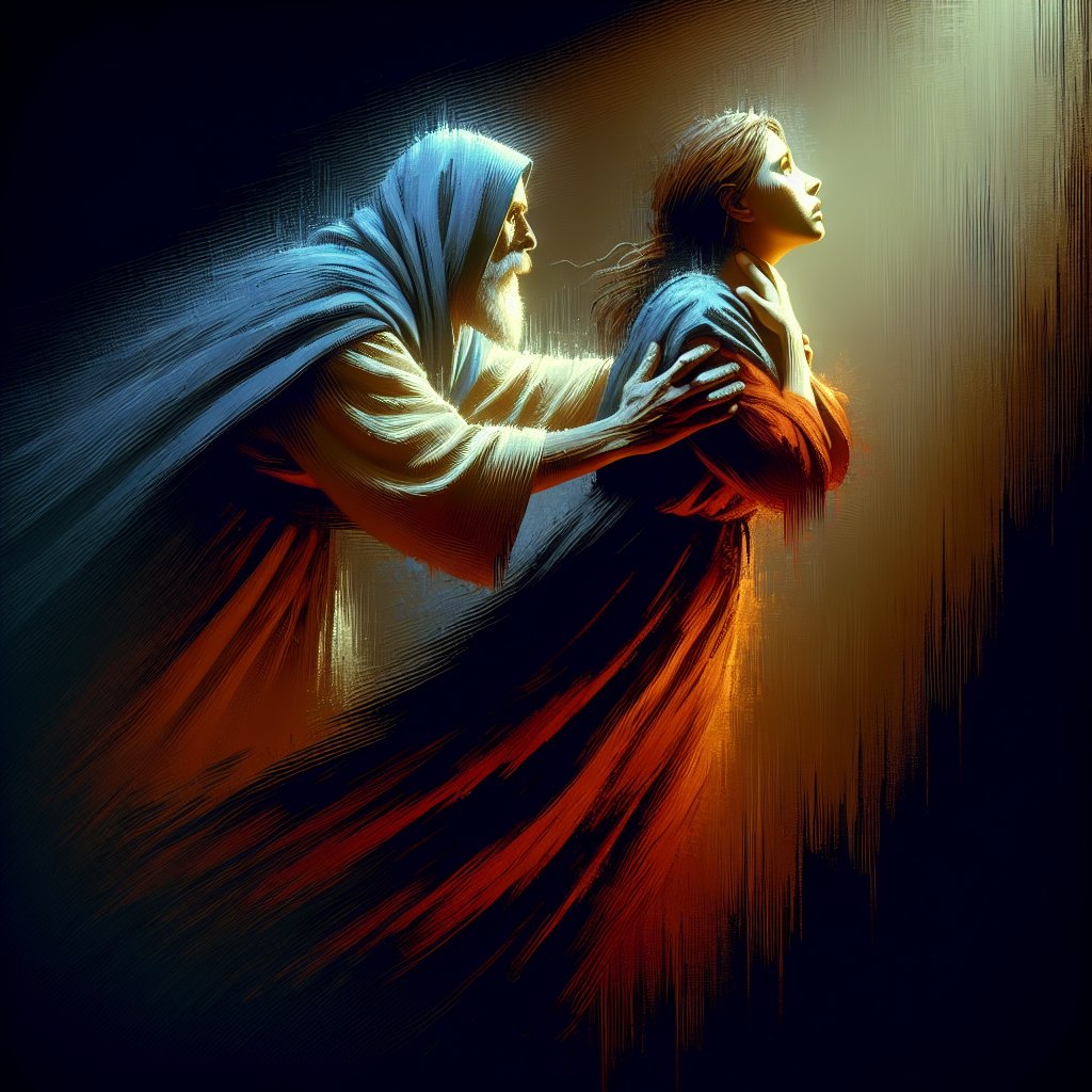 Luke 7:50 Artwork | Bible Art