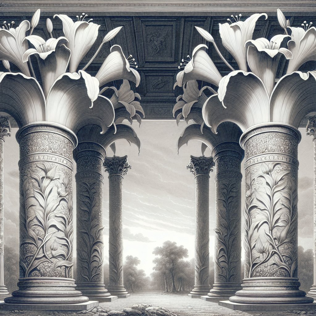 1 Kings 7:42 Artwork | Bible Art