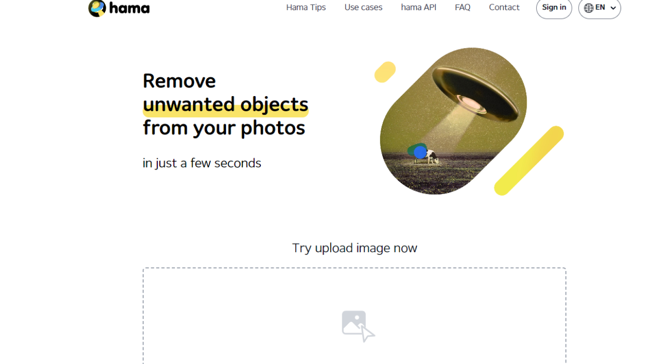 Hama - Image Editing - BestofAI
