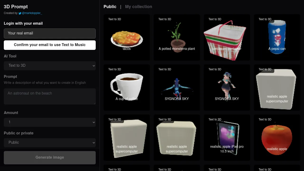 3D Prompt - BestofAI