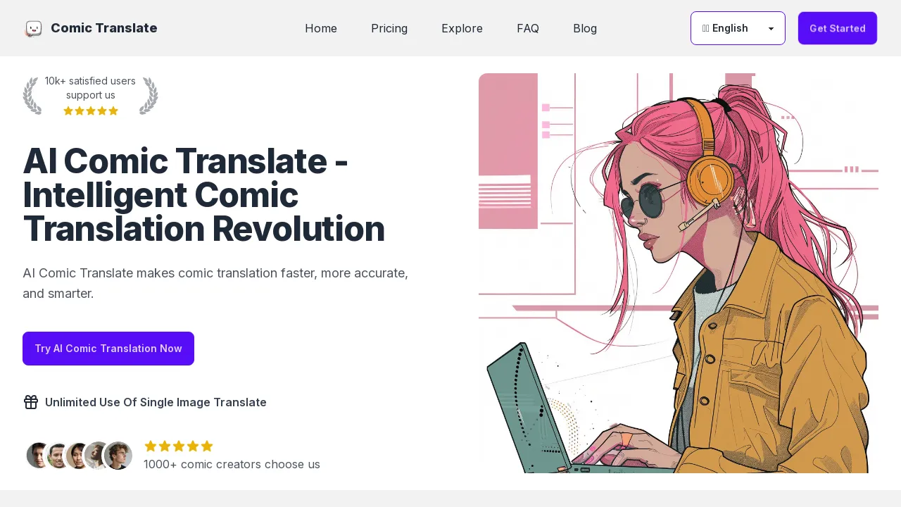 AI Comic Translate - BestofAI