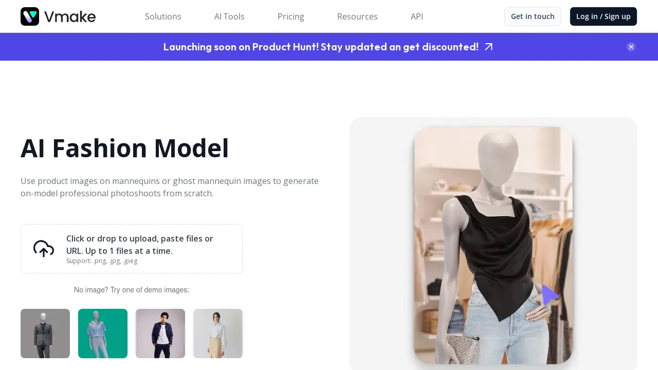 AI Fashion Model Generator - BestofAI