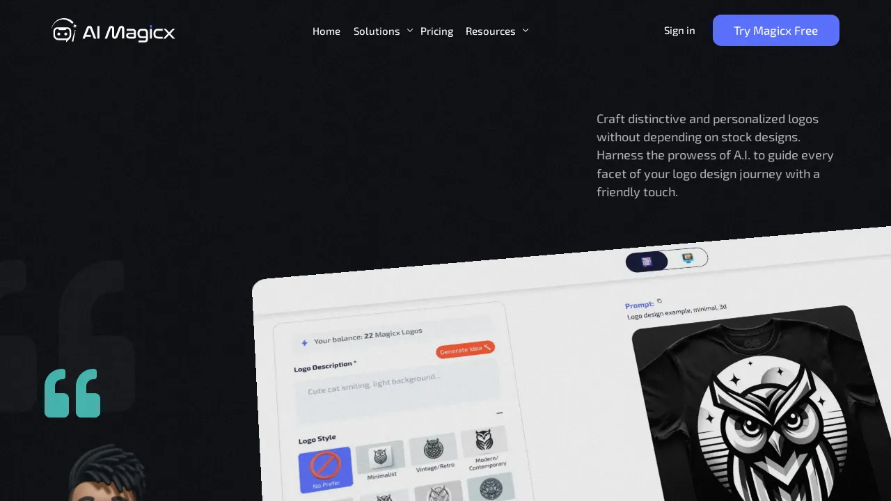 AI Magicx Logo Designer - BestofAI