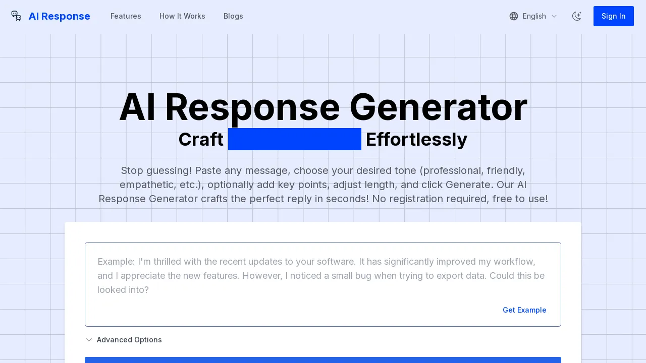 AI Response Generator - BestofAI