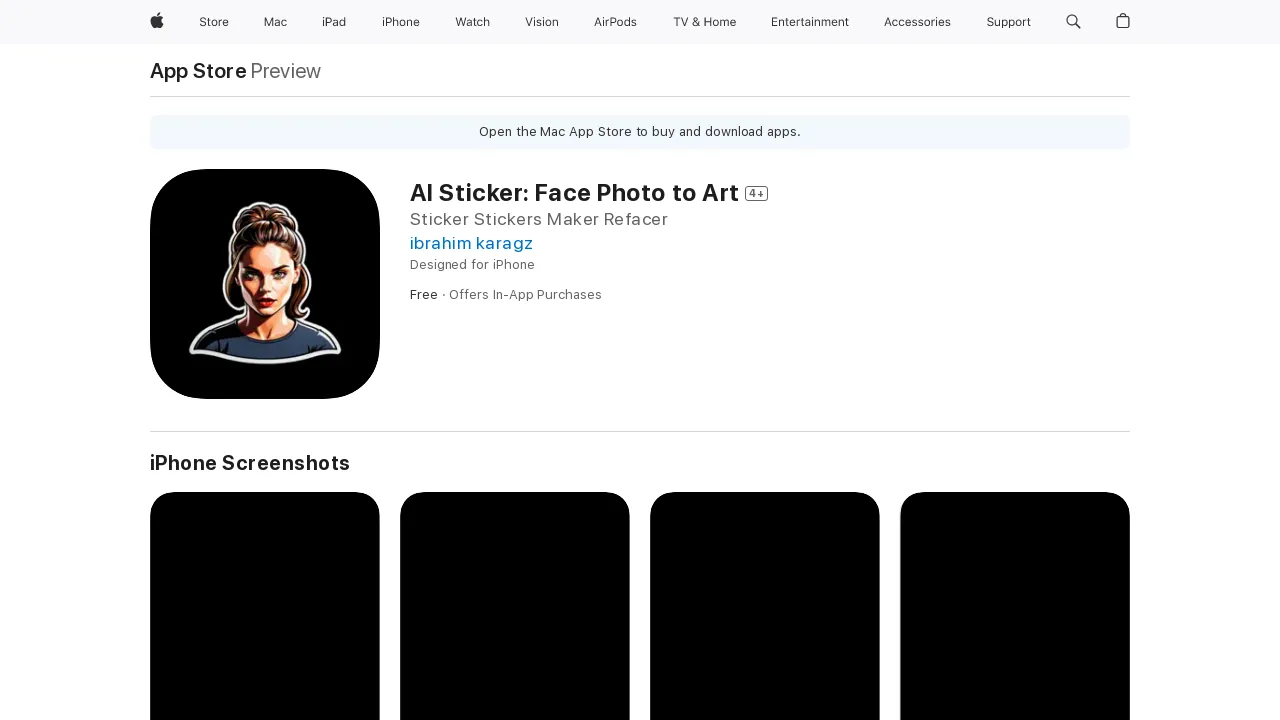 AI Sticker: Face Photo to Art - BestofAI
