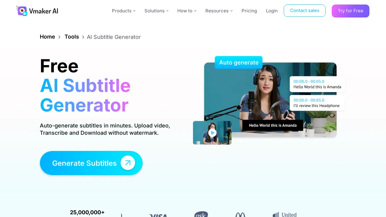 AI Subtitle Generator - BestofAI