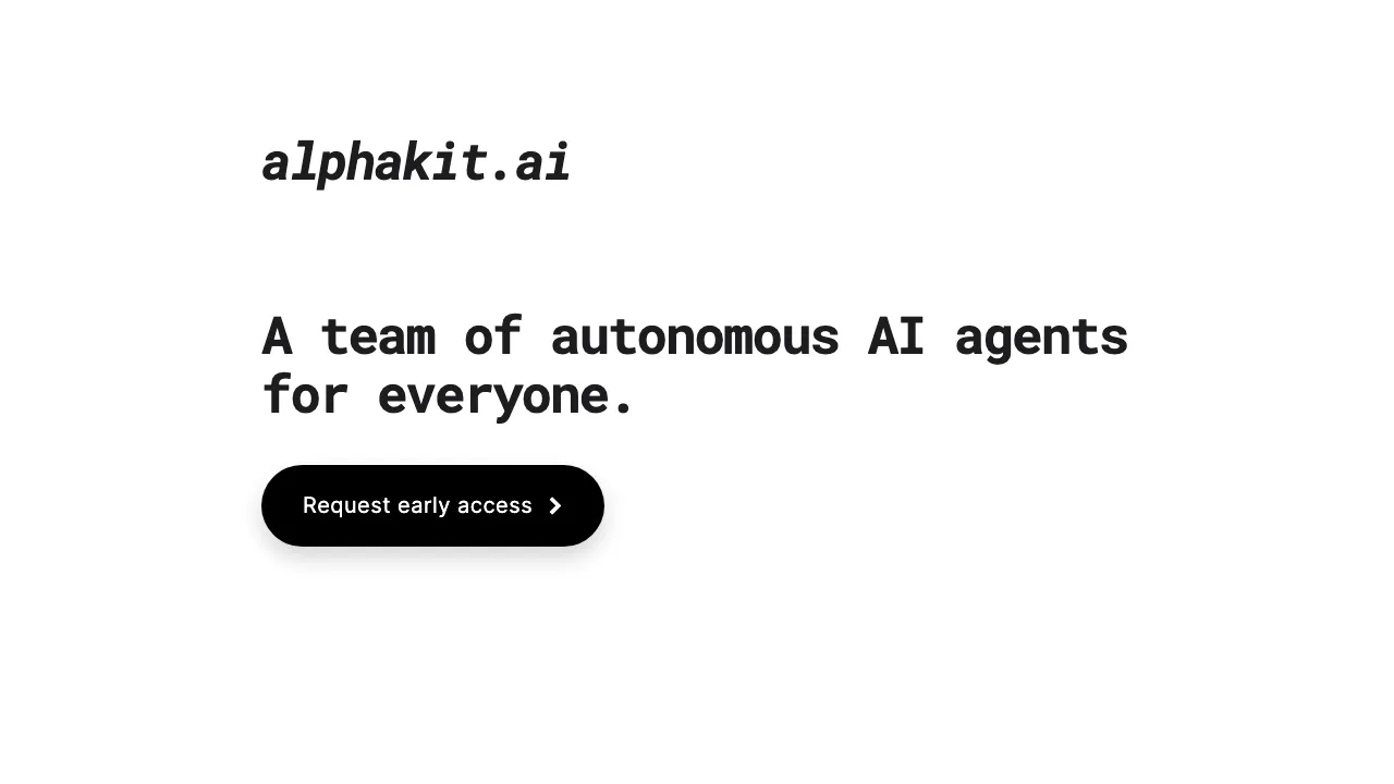 AlphaKit - BestofAI