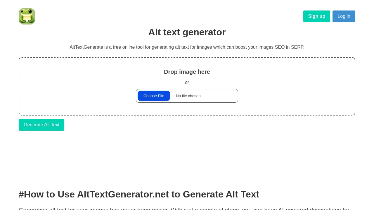 Alt Text Generator - BestofAI