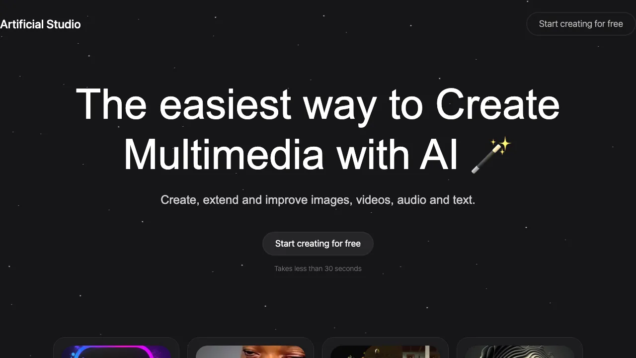 Artificial Studio - BestofAI