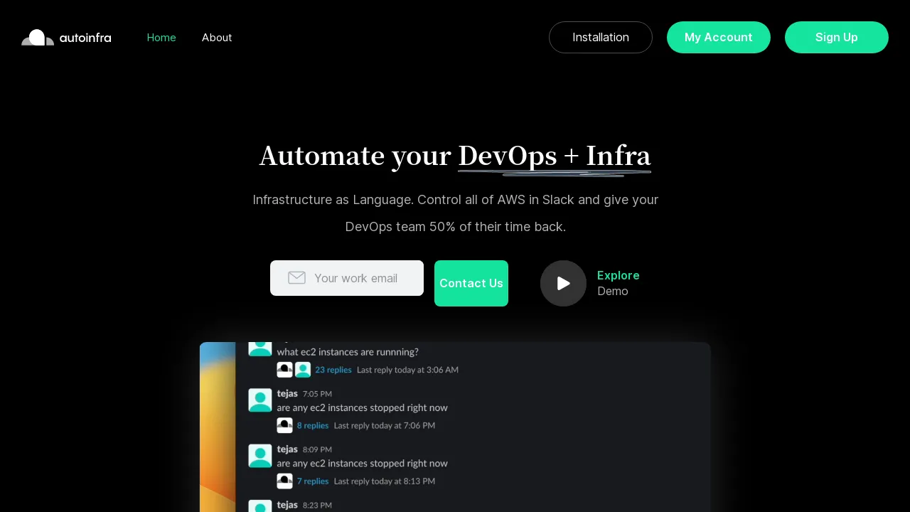 AutoInfra - BestofAI