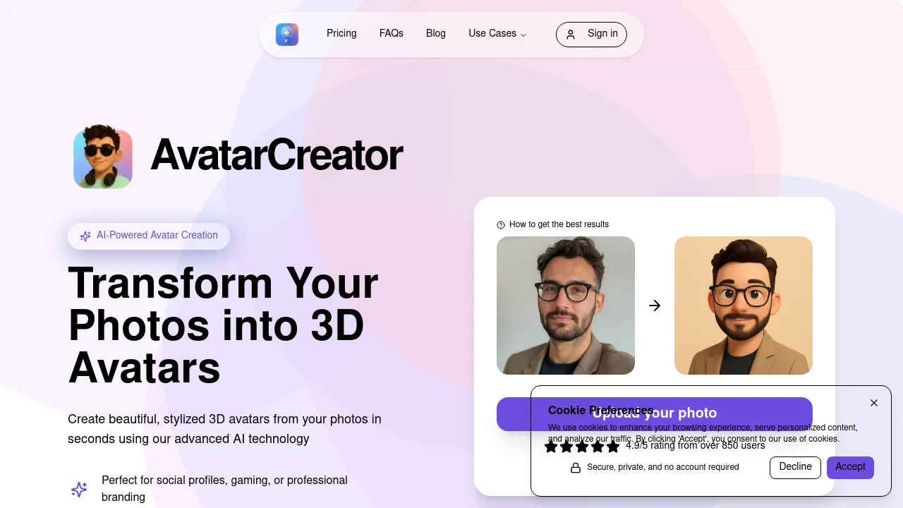 Avatar Creator - BestofAI