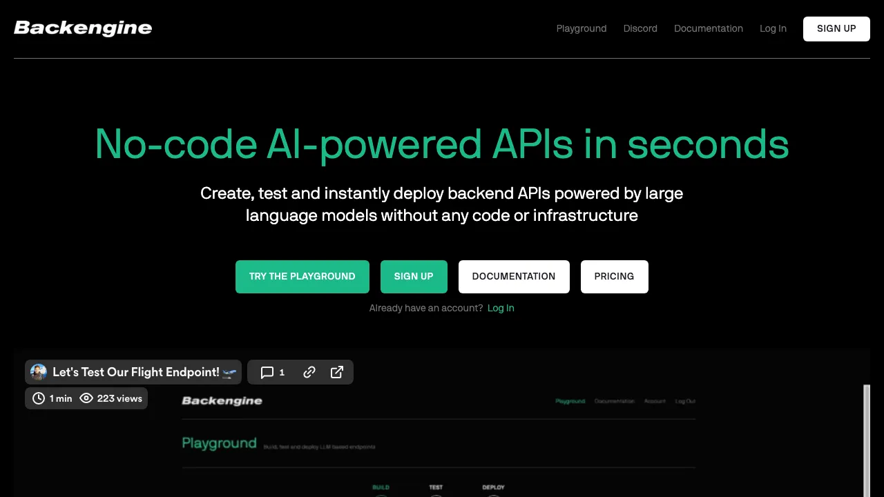 Backengine - BestofAI