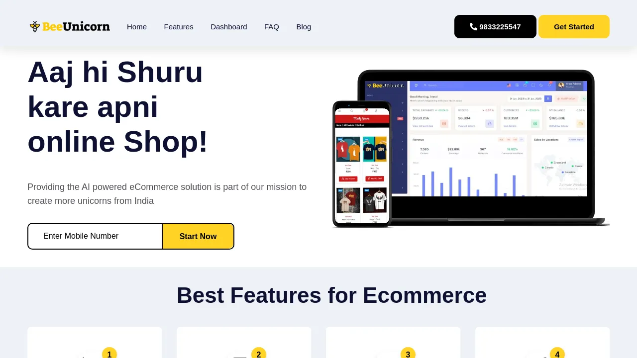 Bee Unicorn - BestofAI