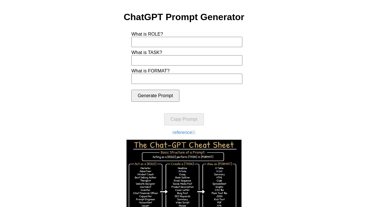 ChatGPT-Prompt-Generator - BestofAI ChatGPT-Prompt-Generator - BestofAI
