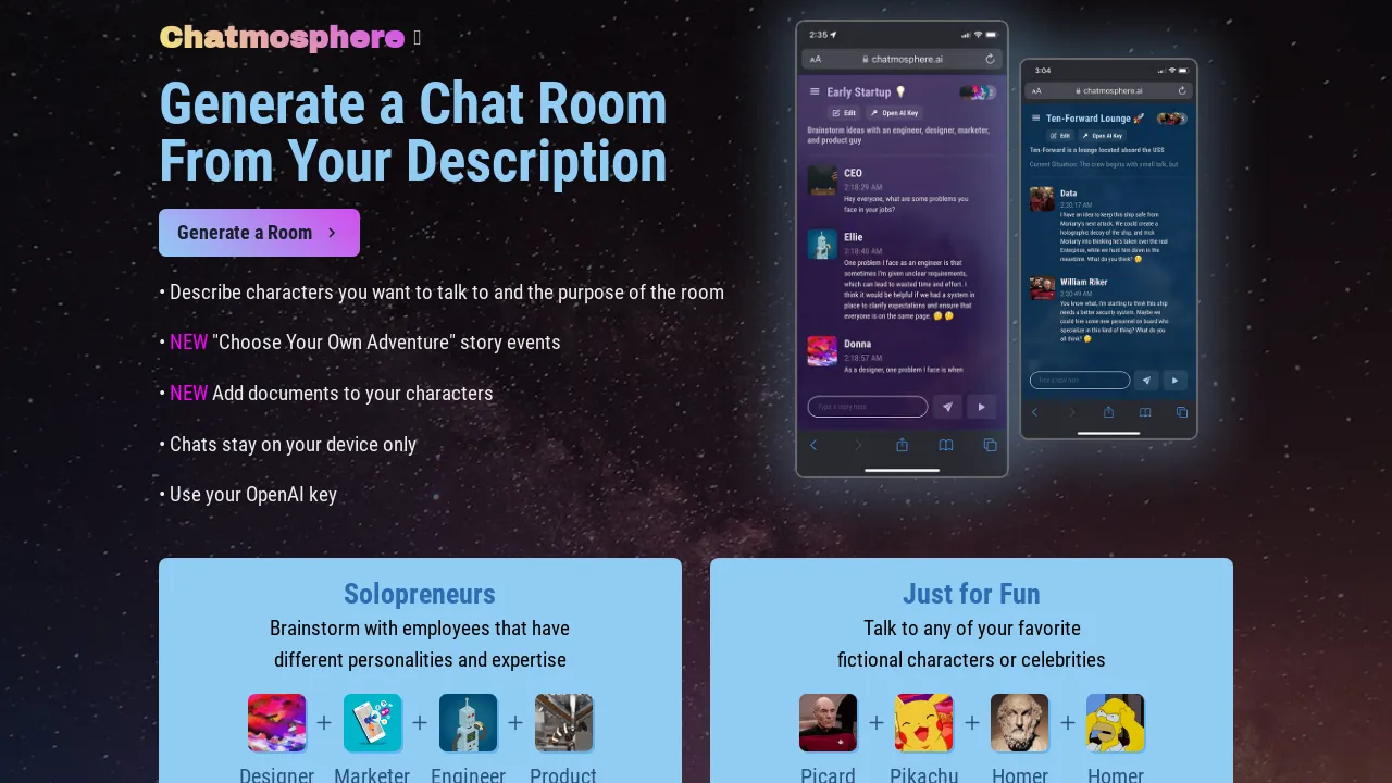Chatmosphere - BestofAI