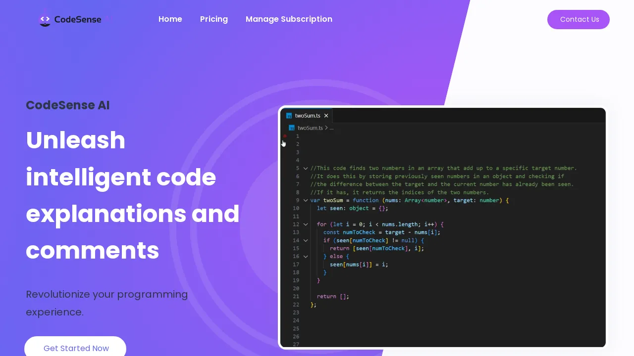 CodeSense - BestofAI
