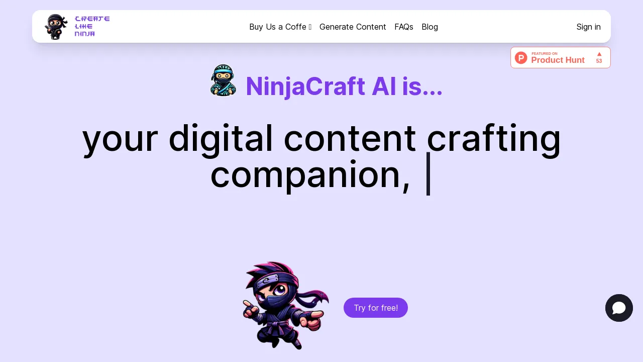 Create Like Ninja - BestofAI