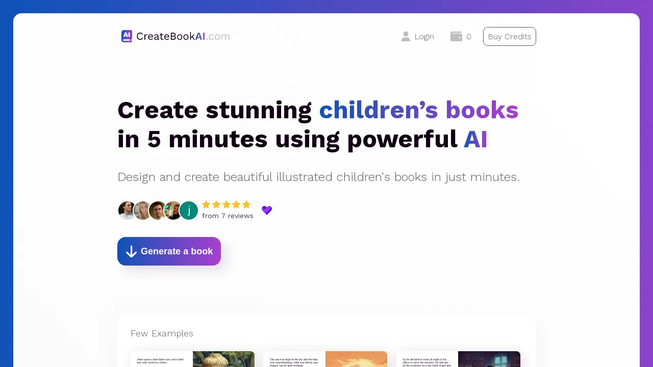 CreateBookAI - BestofAI